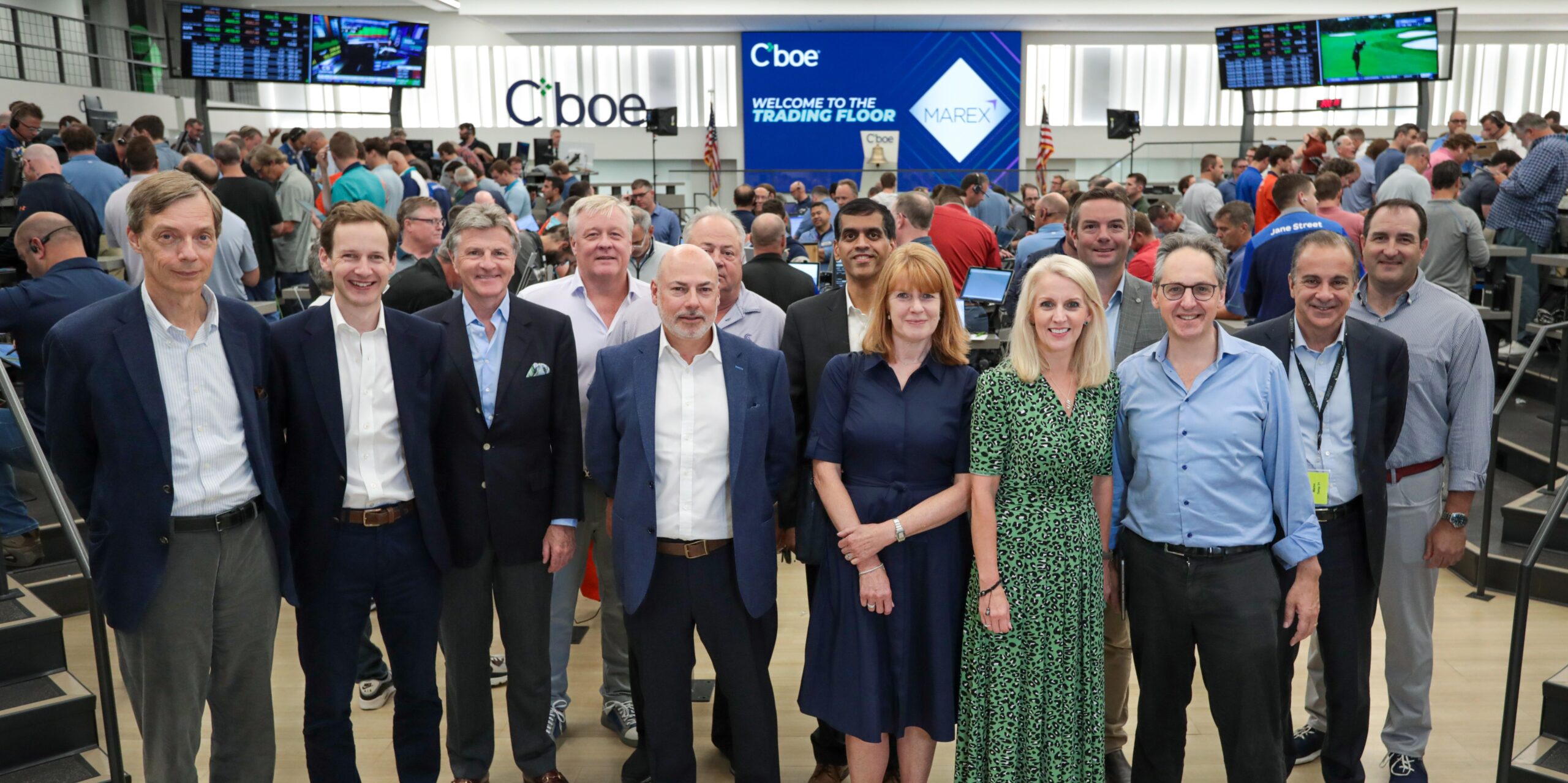 XFA was pleased to welcome the Marex Board and Executives to the Cboe ...